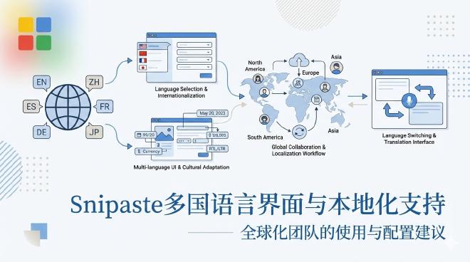 Snipaste多国语言界面与本地化支持：全球化团队的使用与配置建议 - Snipaste官网 - 专业截图软件下载 | 截图工具推荐